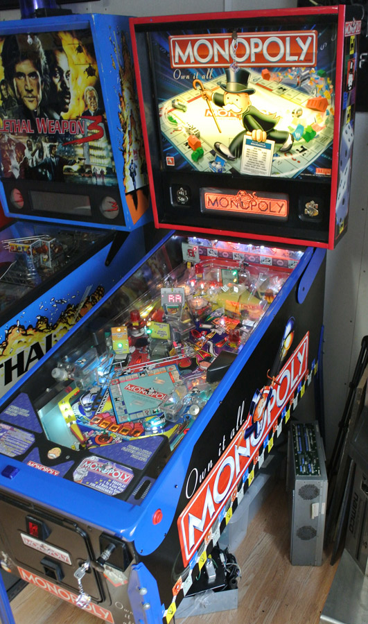 Sold - For Sale or Trade, Stern Monopoly Pinball | Pinball info