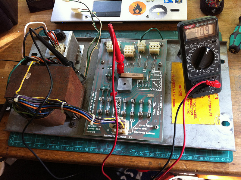 In Progress - 1983 Bally GOLD BALL - Further Adventures in Budget ...