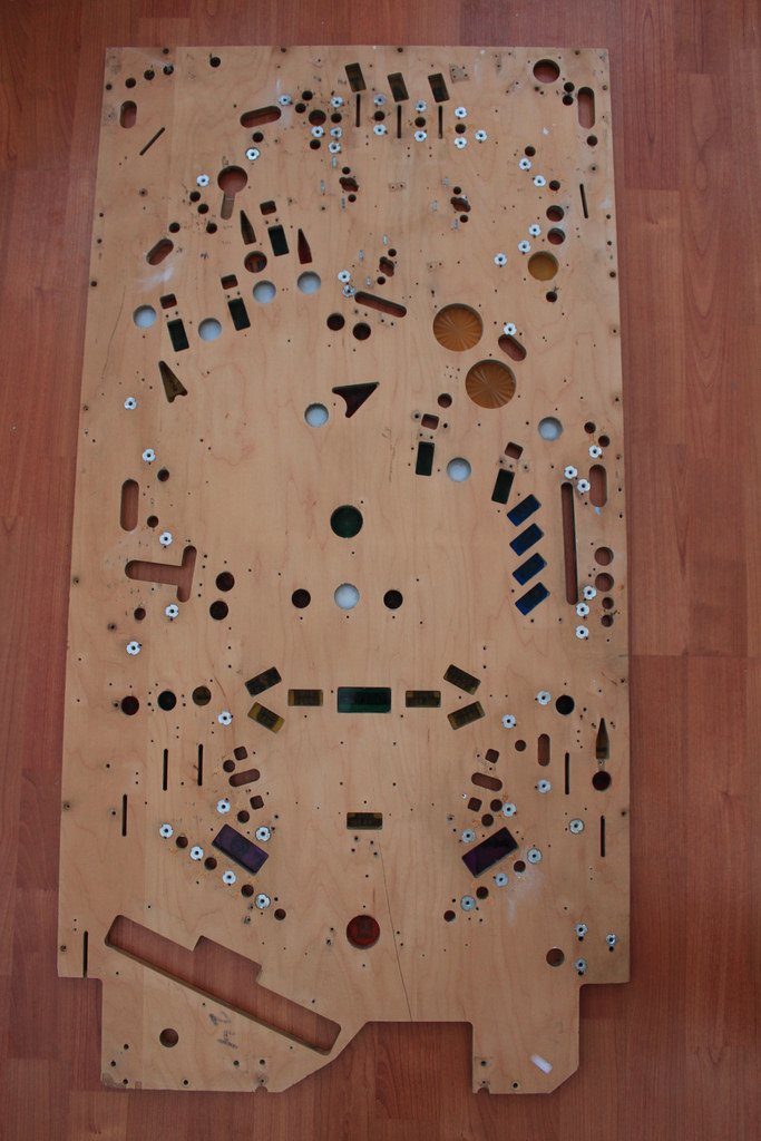 Sold - Batman Forever Blank Playfield - Wall Art, DIY Pin? | Pinball info