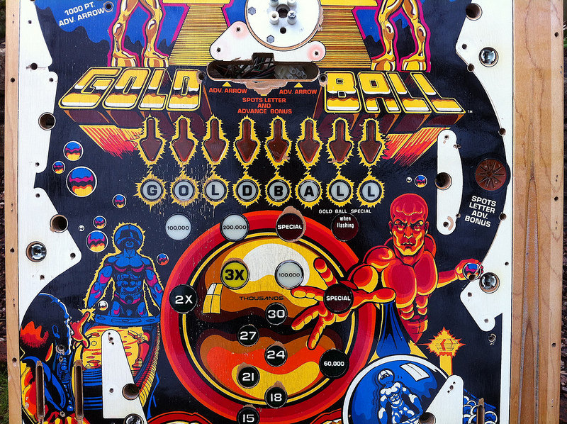 In Progress - 1983 Bally GOLD BALL - Further Adventures in Budget ...
