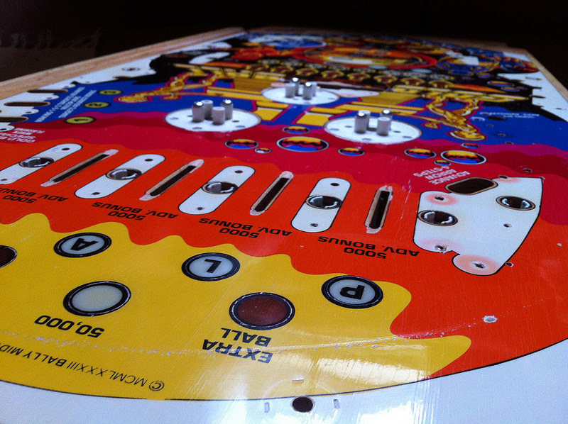 In Progress - 1983 Bally GOLD BALL - Further Adventures in Budget ...