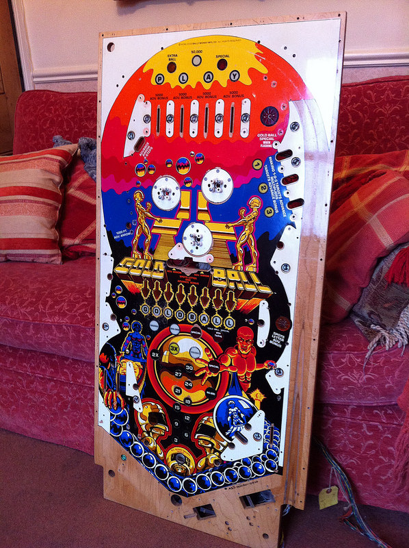 In Progress - 1983 Bally GOLD BALL - Further Adventures in Budget ...