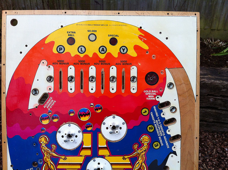 In Progress - 1983 Bally GOLD BALL - Further Adventures in Budget ...