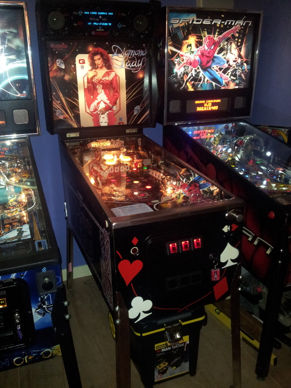 No Longer Available - Gottlieb Diamond Lady | Pinball info