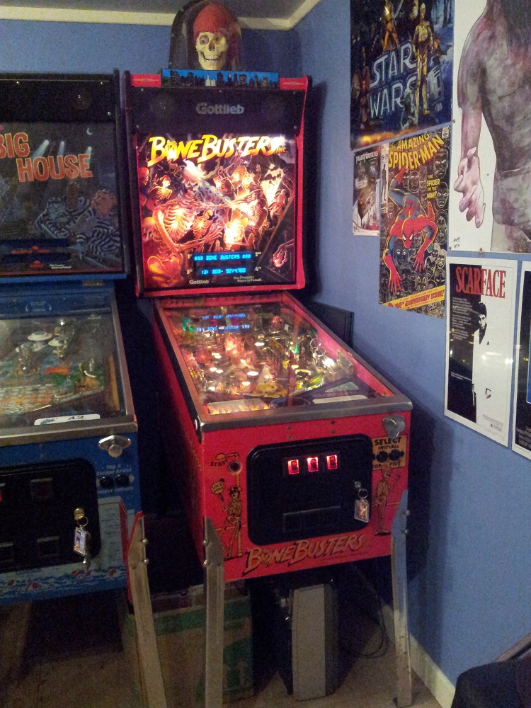 No Longer Available - Gottlieb Bone Busters | Pinball info