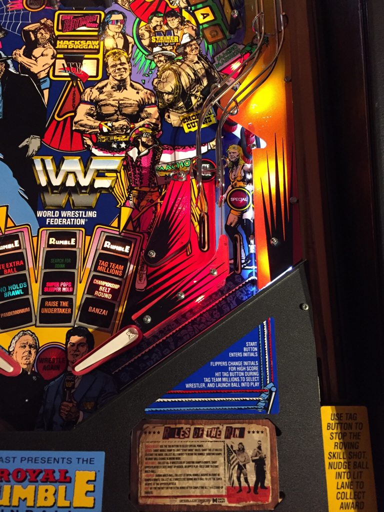 For Sale - WWF Royal Rumble | Pinball info