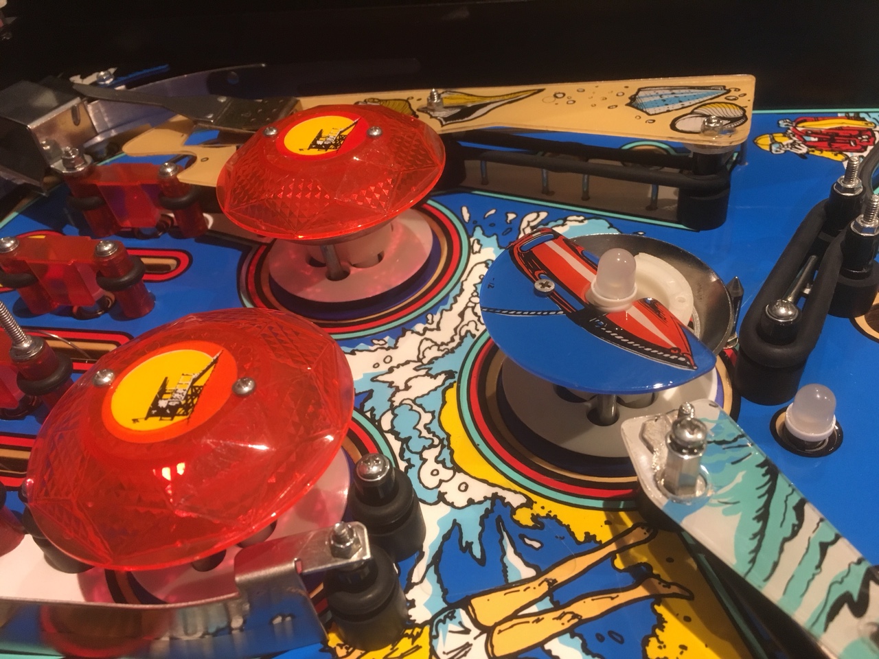 In Progress - Baywatch refurb | Pinball info