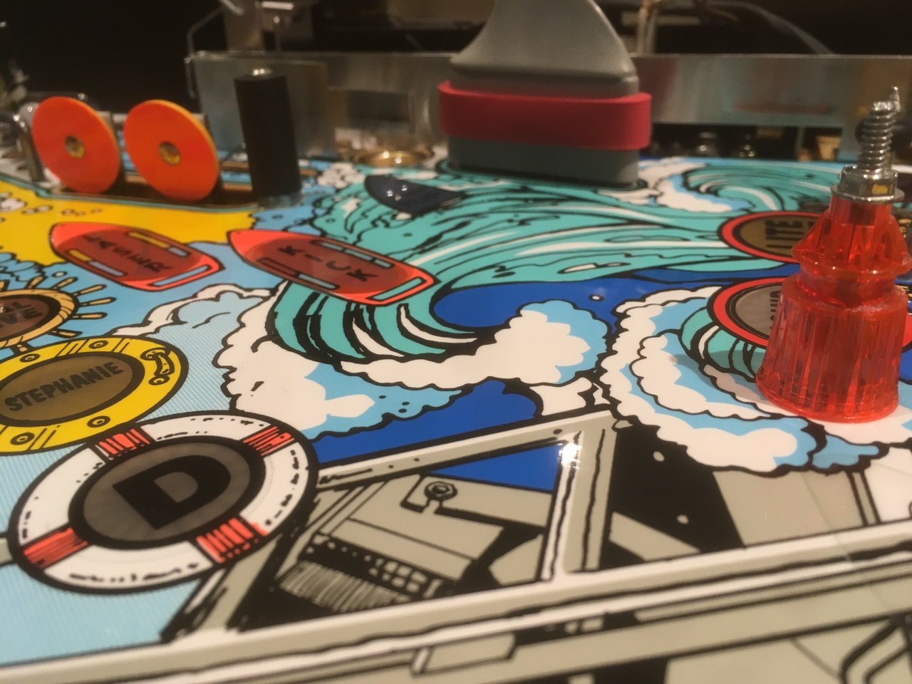 In Progress - Baywatch refurb | Pinball info