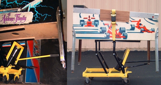 Pinball trolley similar to picture | Pinball info